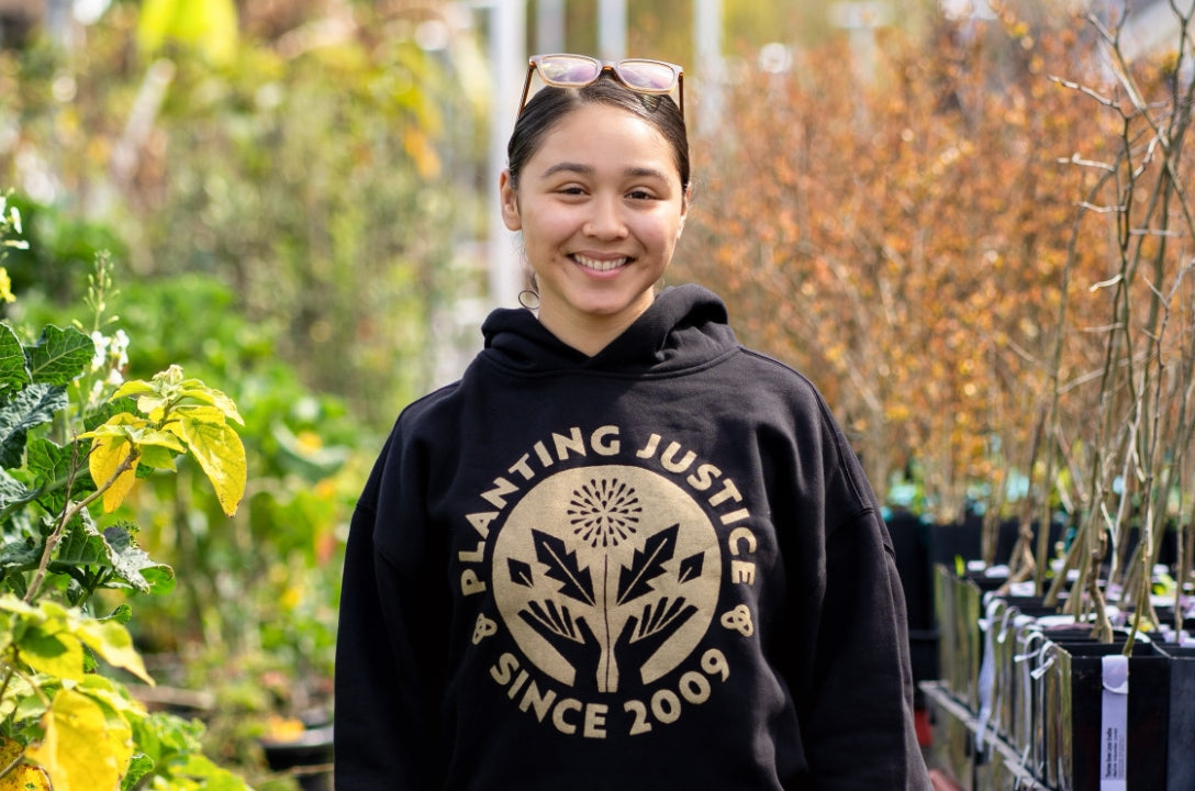 Planting Justice Since 2009 Hoodies